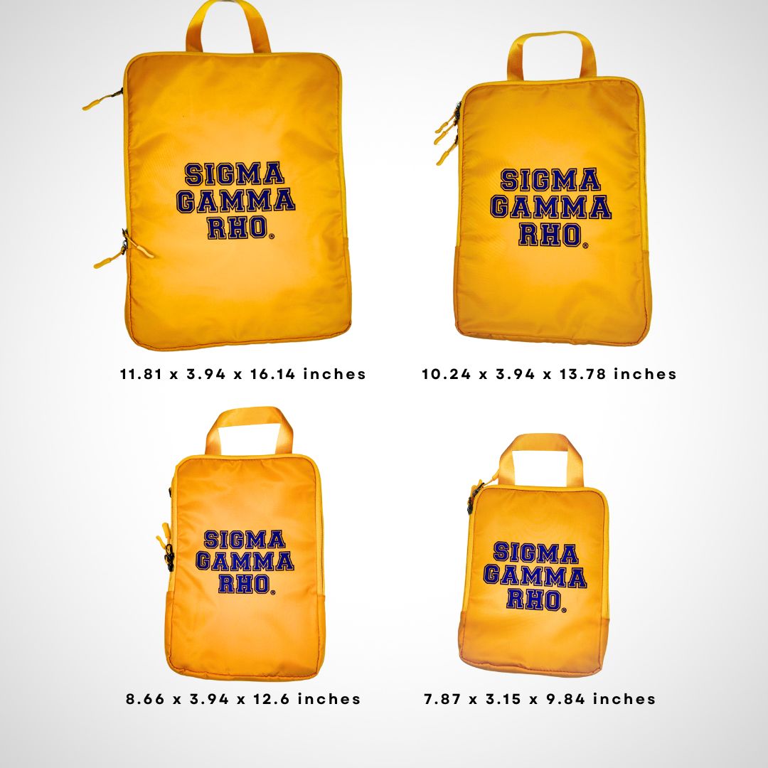Sigma Gamma Rho Compression Packing Cubes